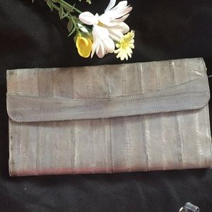 Bags | Vintage Eel Skin Purse With Matching Wallet | Poshmark